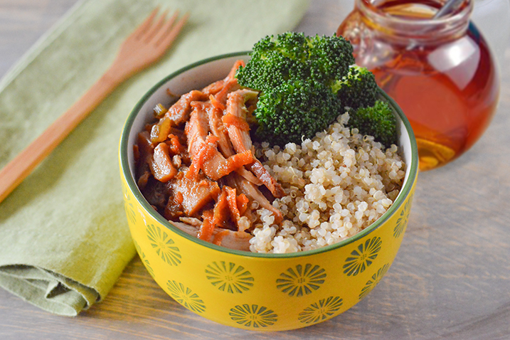 Slow Cooked Honey Chicken with Quinoa okey | Ahora News